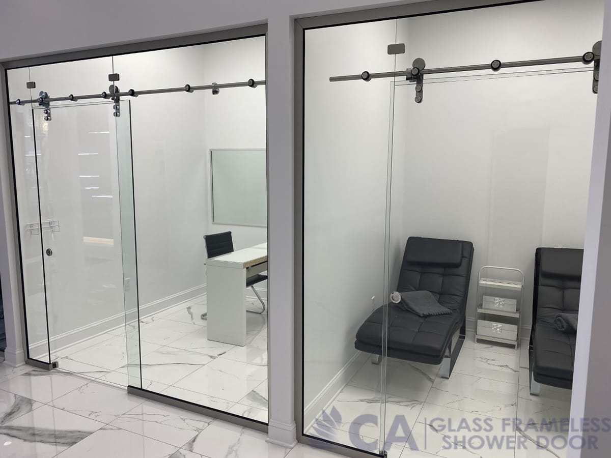 Glass Partitions NJ | Custom Office & Commercial Glass Walls | CA Glass