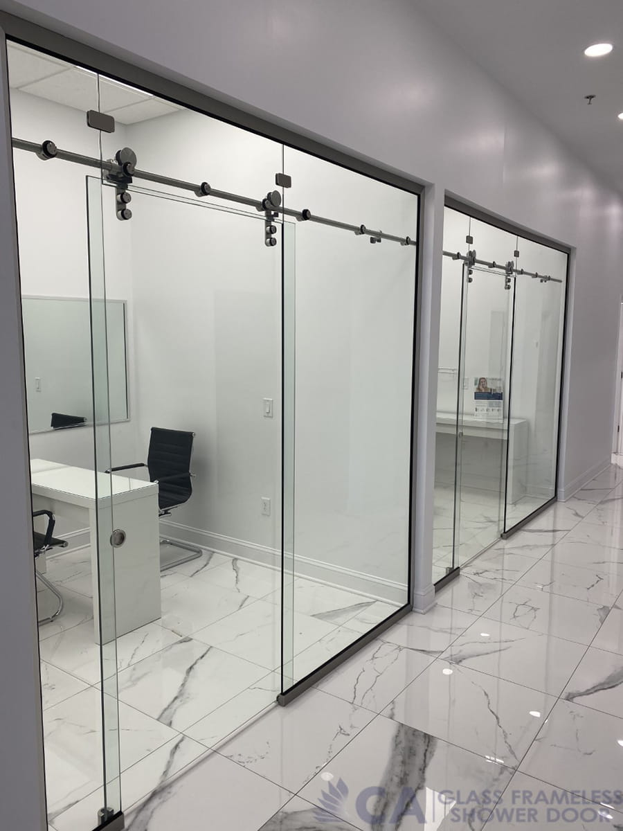 Glass Partitions NJ | Custom Office & Commercial Glass Walls | CA Glass