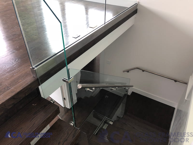 Custom Glass Railings NJ | Shoe Base, Post & Standoff Systems - CA Glass
