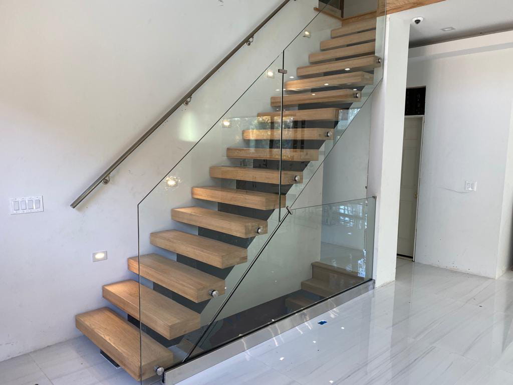 Custom Glass Railings NJ | Shoe Base, Post & Standoff Systems - CA Glass