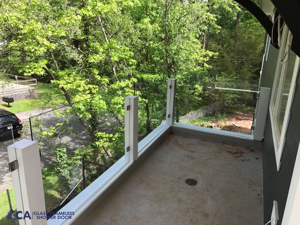 Custom Glass Railings NJ | Shoe Base, Post & Standoff Systems - CA Glass