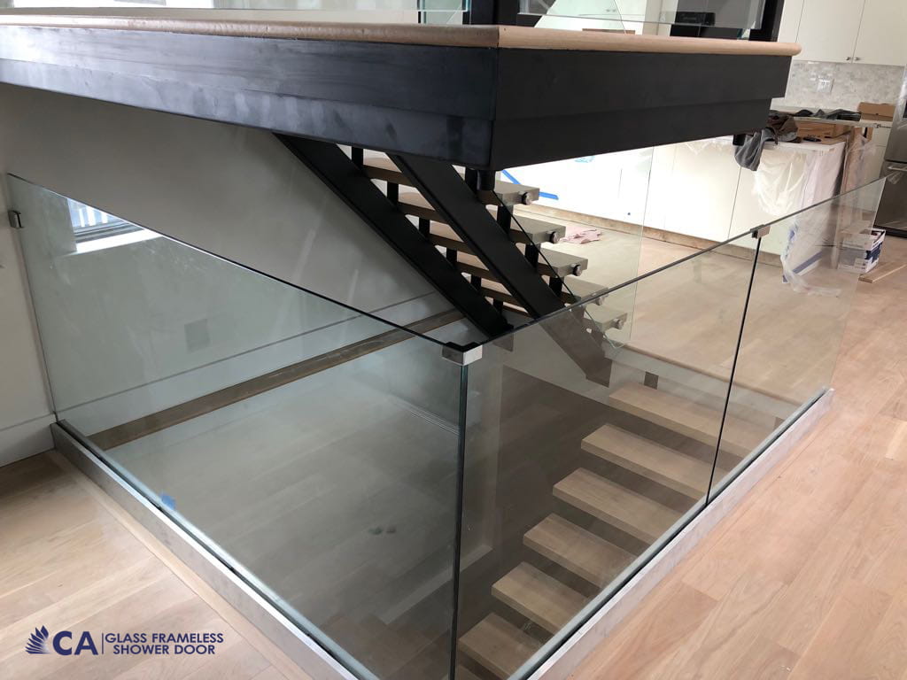 Custom Glass Railings NJ | Shoe Base, Post & Standoff Systems - CA Glass